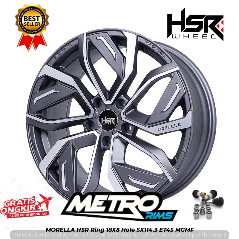 Jual VELG UNTUK HILUK LEXUS HRV HSR MORELLA R18 | Shopee Indonesia