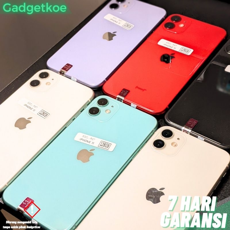 Jual iphone 11 IBOX/BEACUKAI RESMI fullset no minus mantap | Shopee ...