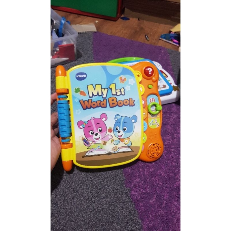 Jual Vtech Vtech touch & teach word book preloved | Shopee Indonesia
