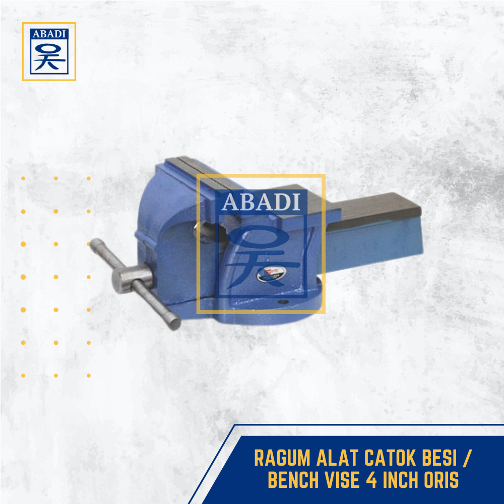 Jual RAGUM ALAT CATOK BESI / BENCH VISE 4 INCH ORIS | Shopee Indonesia