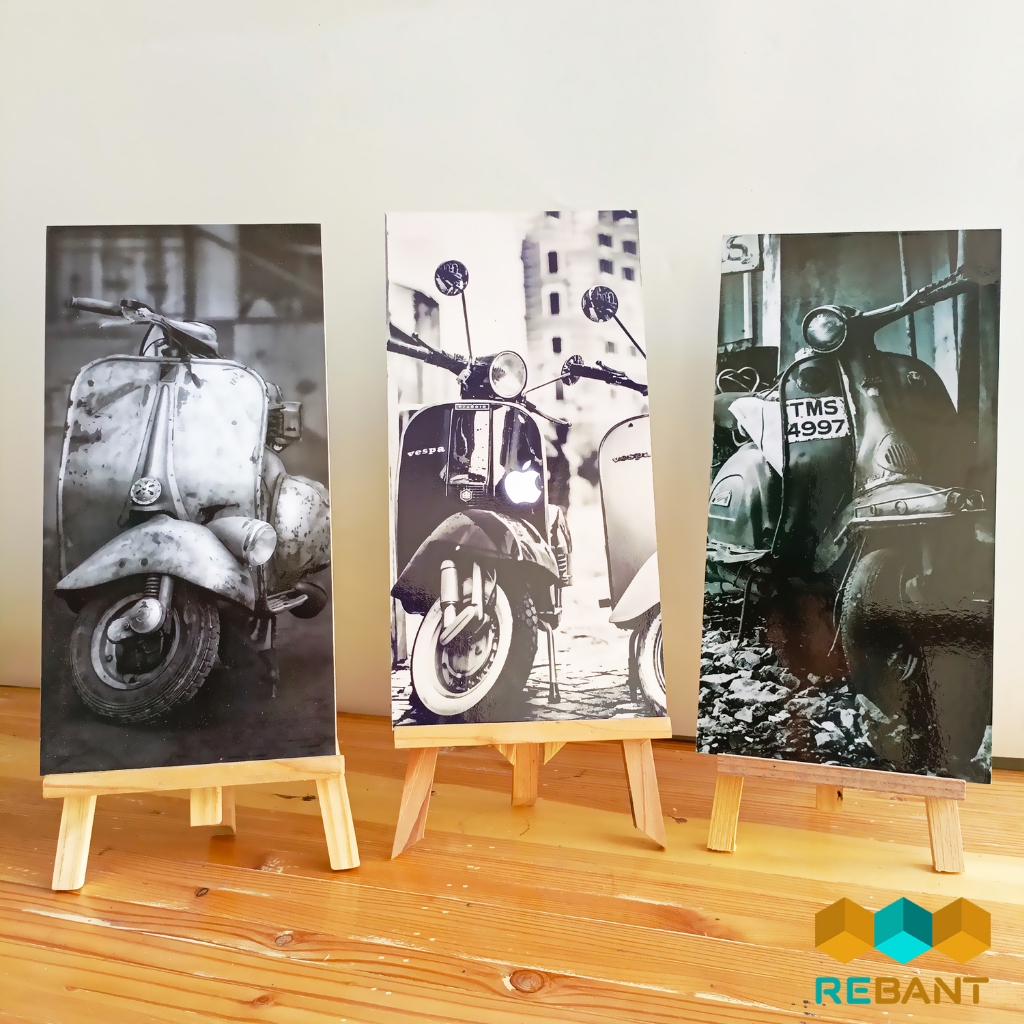 Jual REBANT HIASAN DINDING Vespa Motor klasik WALL DECOR (15X30 ...