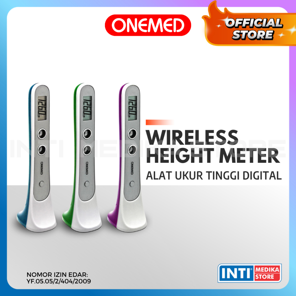 Jual ONEMED - Wireless Height Meter HT 701 | Alat Pengukur Tinggi Badan ...