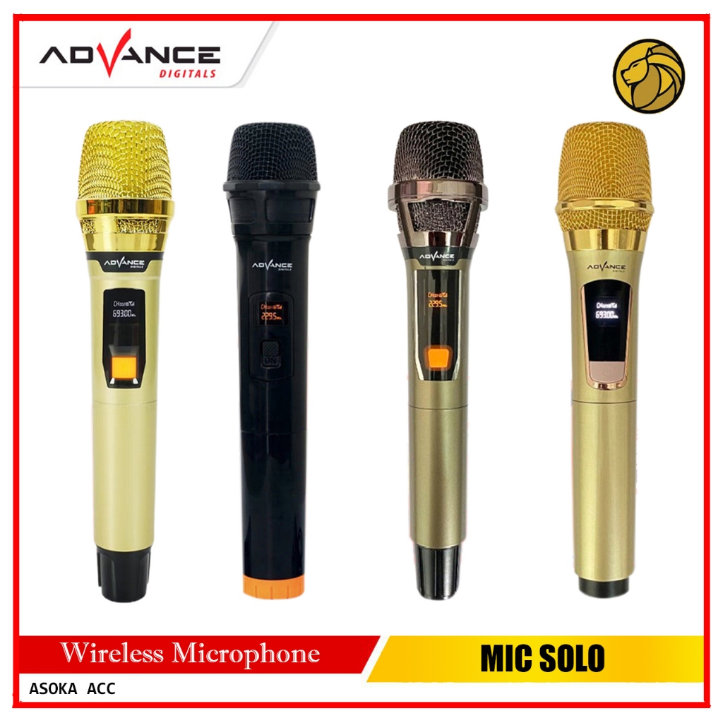 Jual Profesional Wireless Microphone Advance MIC 103 102 101 Pro (Mic Tanpa Kabel) | Shopee ...
