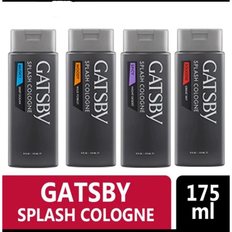 Jual GATSBY SPLASH COLOGNE 175ml | Shopee Indonesia