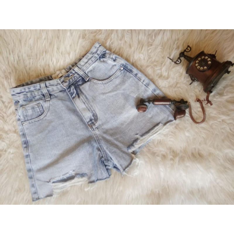 Jual SISTER BUTIK - CELANA PENDEK JEANS | Shopee Indonesia
