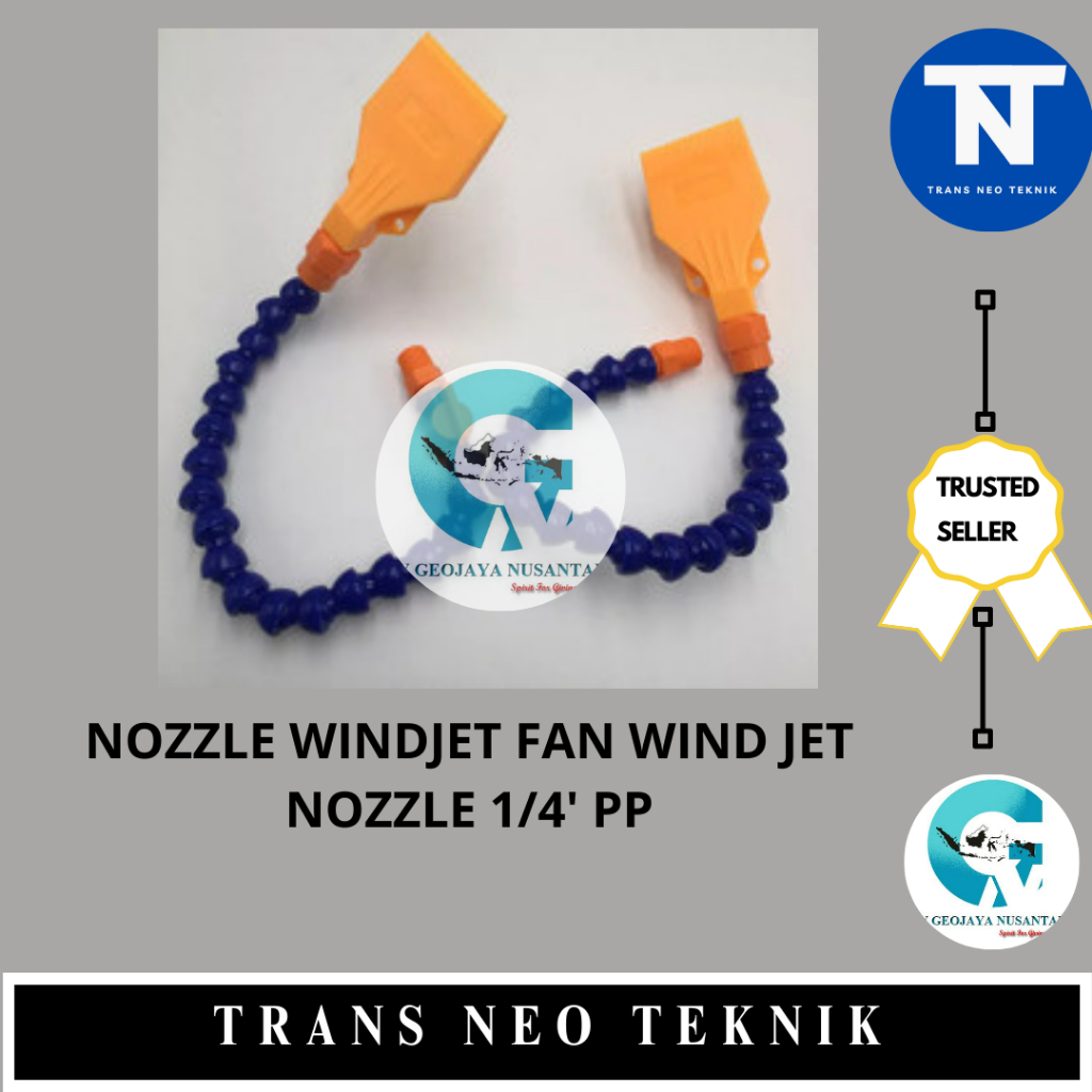 Jual NOZZLE WINDJET FAN WIND JET NOZZLE 1/4' PP | Shopee Indonesia