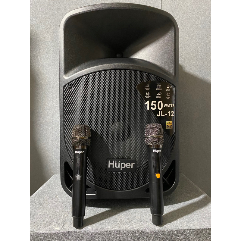 Jual speaker portable HUPER JL12 wirelles 12inch ORIGINAL | Shopee ...