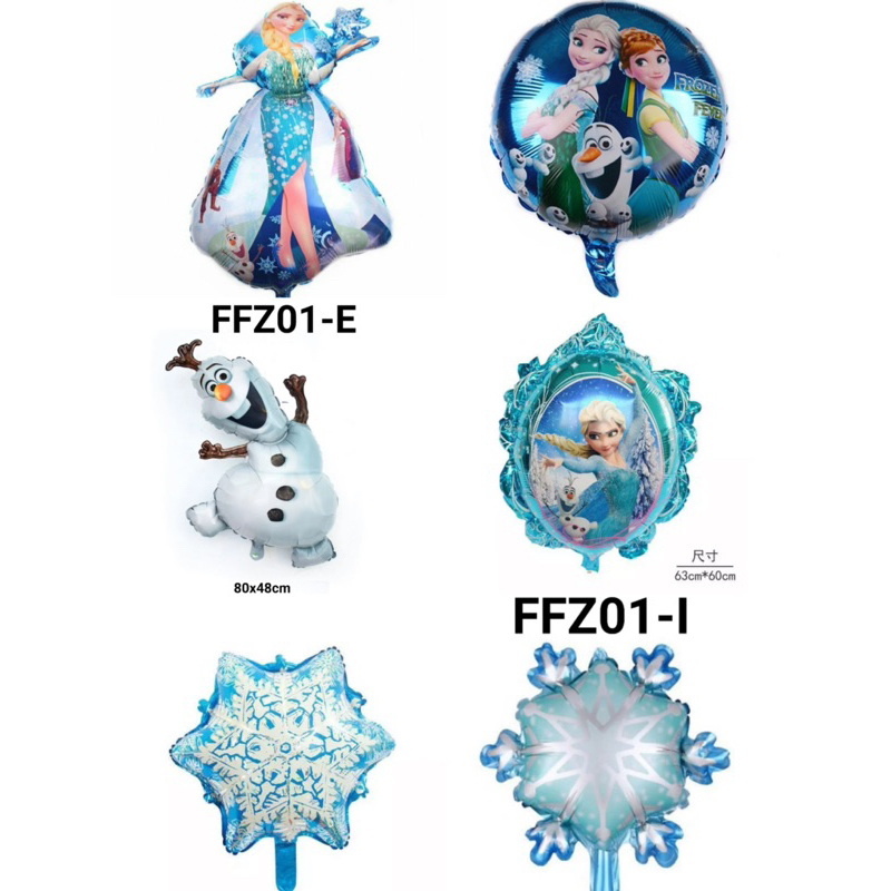 Jual Balon Princess Frozen Elsa Olaf Salju Bulat | Shopee Indonesia