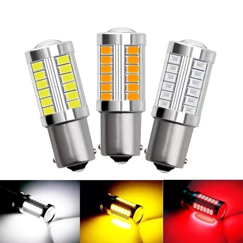 Jual LAMPU LED SEIN MUNDUR MOBIL 1156 33 SMD - MUNDUR SEIN REM /PCS ...