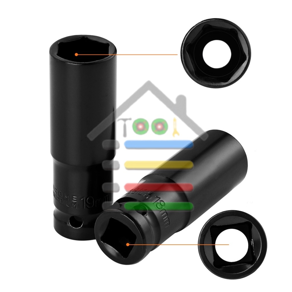 Jual Adapter Socket Universal 8 CM deep impact wall 8 - 32mm 1/2 Gator ...