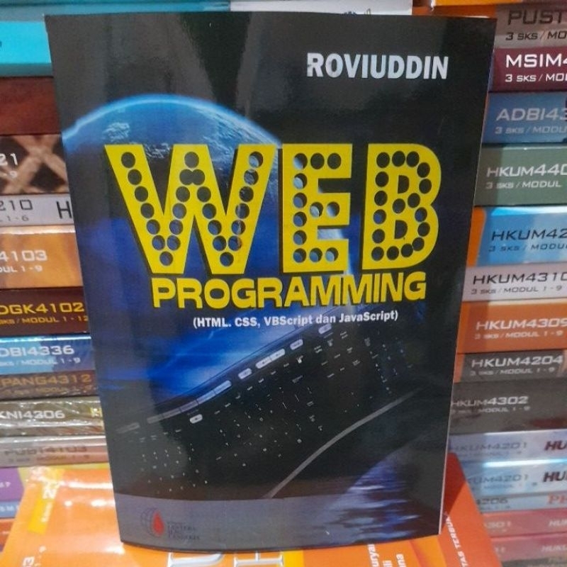 Jual Buku Web Programming Html Css Vbscript Dan Javascript By Roviuddin Shopee Indonesia