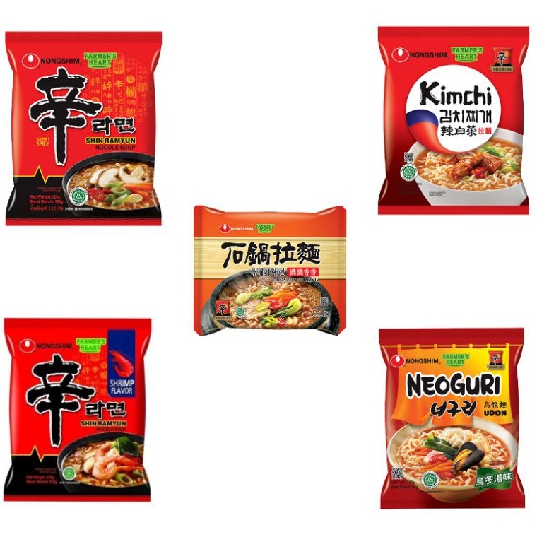 Jual NONGSHIM SHIN RAMYEON RAMYUN RAMEN Mie Instan HALAL Spicy Mushroom ...