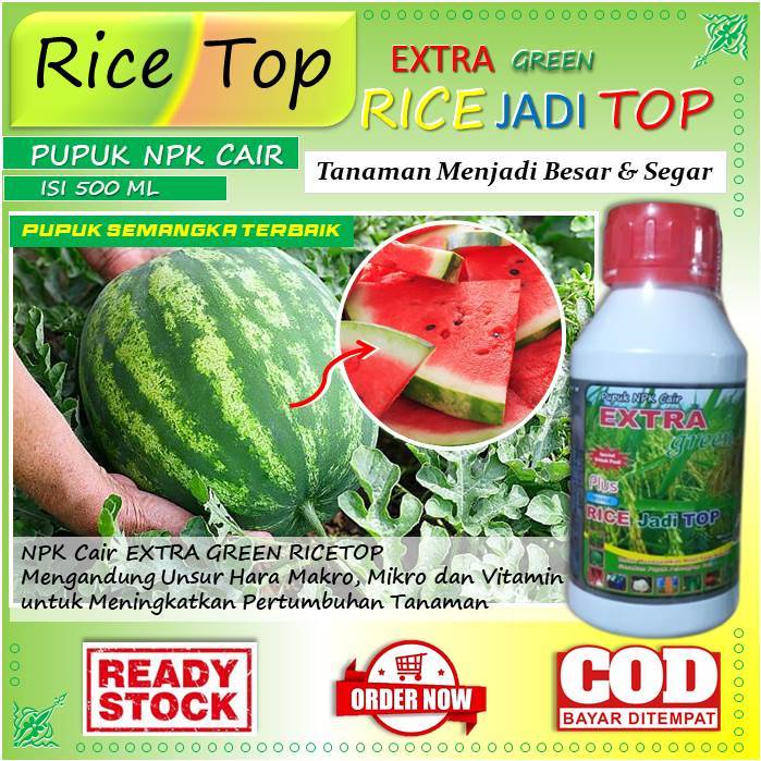 Jual (Pupuk Pelengkap) pupuk organik tanaman semangka - pupuk pembesar buah semangka - pupuk ...