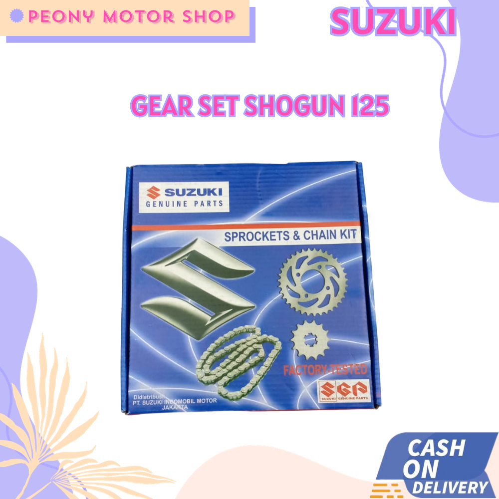 Jual smash new - shogun 125 lengkap - rantai motor smash 110 - gir set smash 110 lama - gear set ...