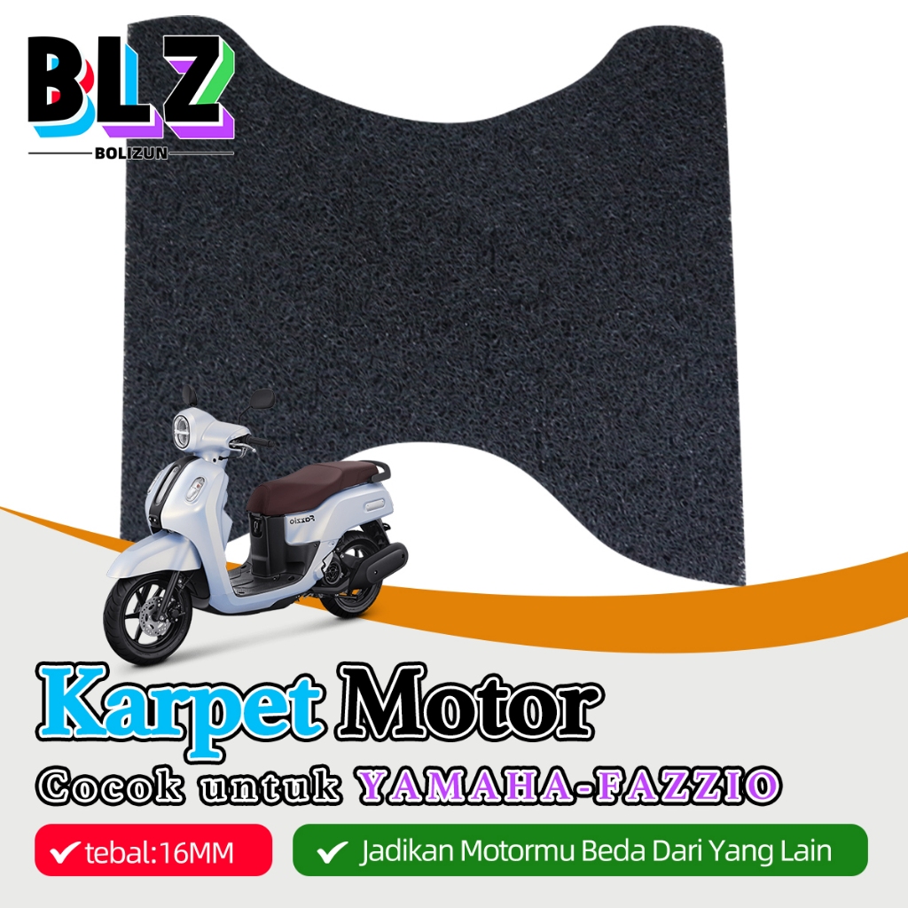 Jual BOLIZUN Karpet Motor Mie Bihun PVC Yamaha Fazzio - Karpet Pijakan ...