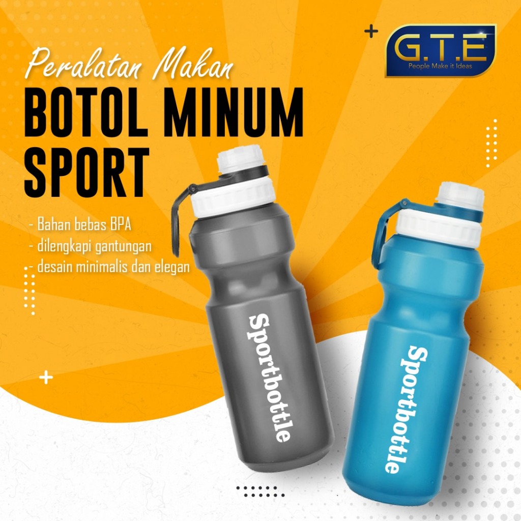 Jual GTE | Sport Botol Minum 780ml Botol Air Sport Plastic Bottle ...