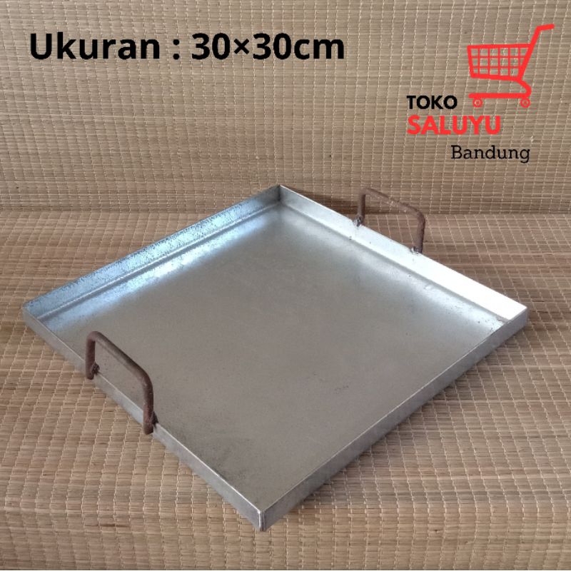 Jual Wajan Plat Besi Roti Bakar Sosis Burger Kebab MartabakTelor ...