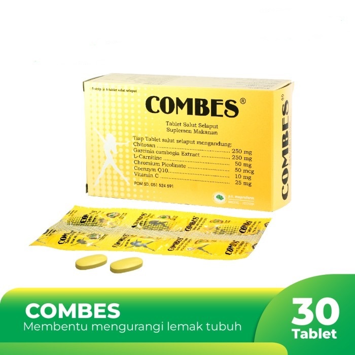 Jual Combes Box Isi 30 Tablet - Suplemen Untuk Membantu Mengurangi ...