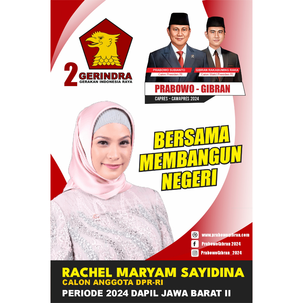 Jual STICKER CALEG | STIKER CAPRES | STIKER PEMILU | Shopee Indonesia