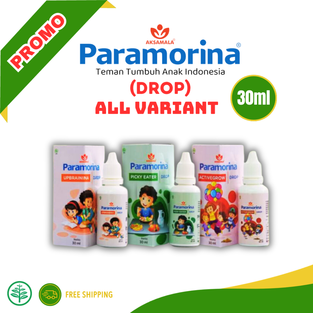 Jual PARAMORINA TETES VITAMIN UNTUK KESEHATAN DAN TUMBUH KEMBANG ANAK ...