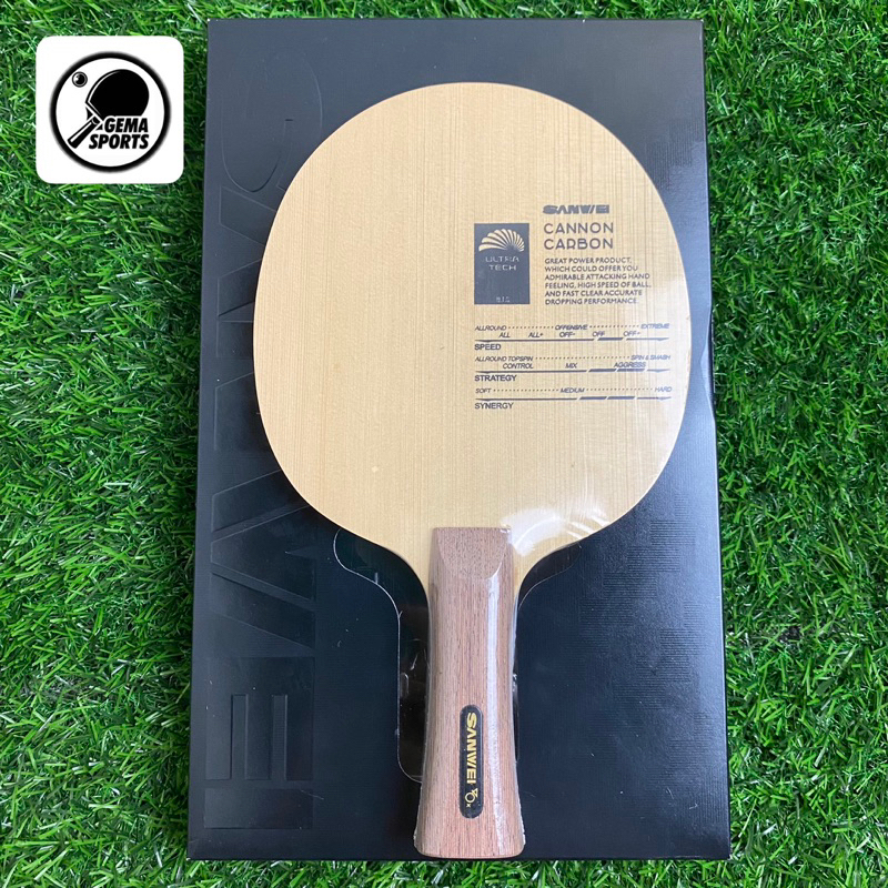Jual Kayu Bet Pingpong Tenis Meja SANWEI CANNON Carbon FL Original | Shopee Indonesia