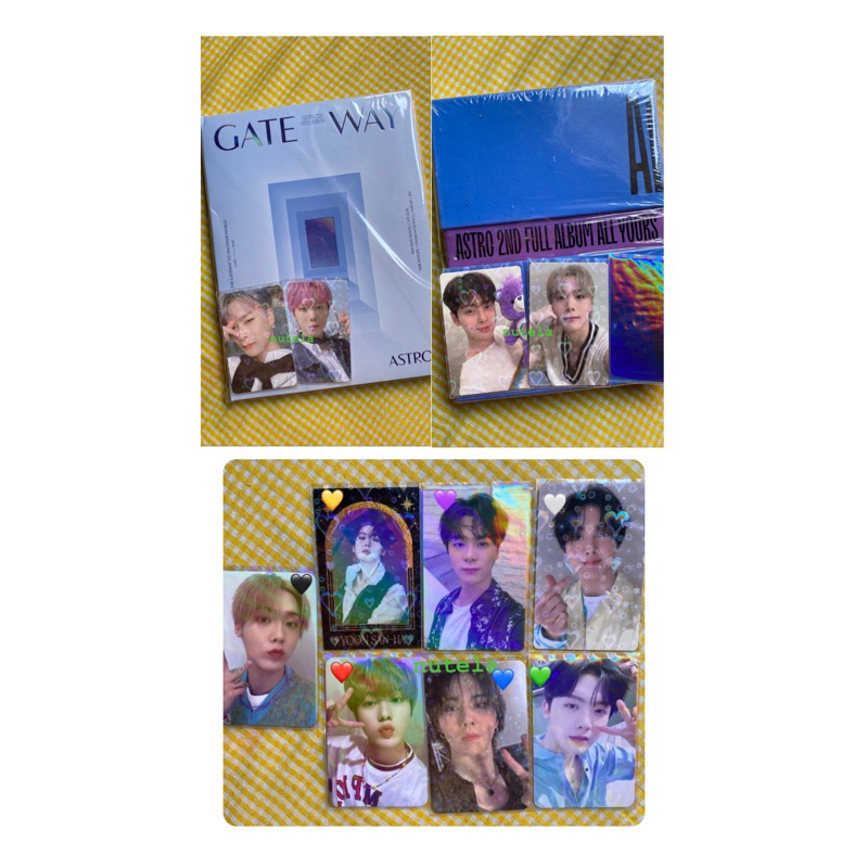 Jual astro 5th gen album astro all yours photocard moonbin sanha rocky ...