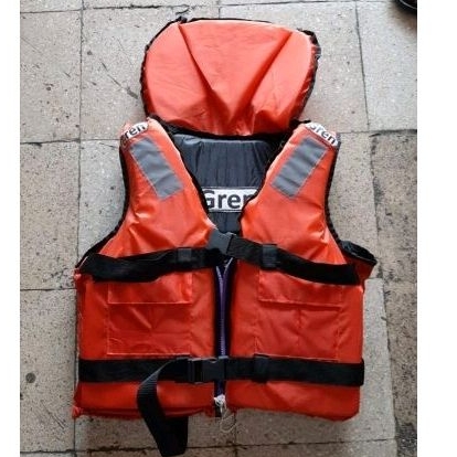 Jual Life Jacket Safety Gren / Pelampung Safety Kapal Orange | Shopee ...