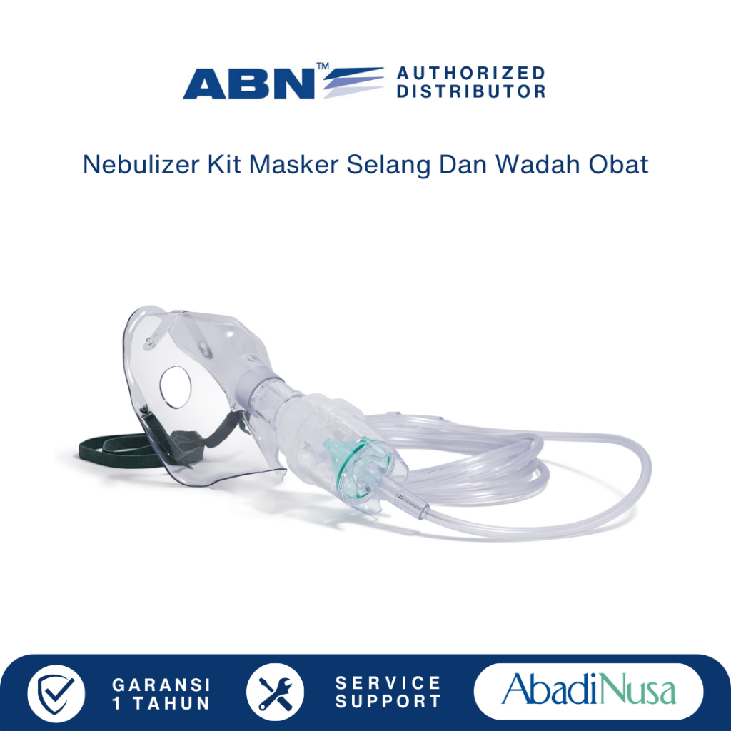 Jual ABN Nebulizer Kit Masker Selang Dan Wadah Obat | Shopee Indonesia