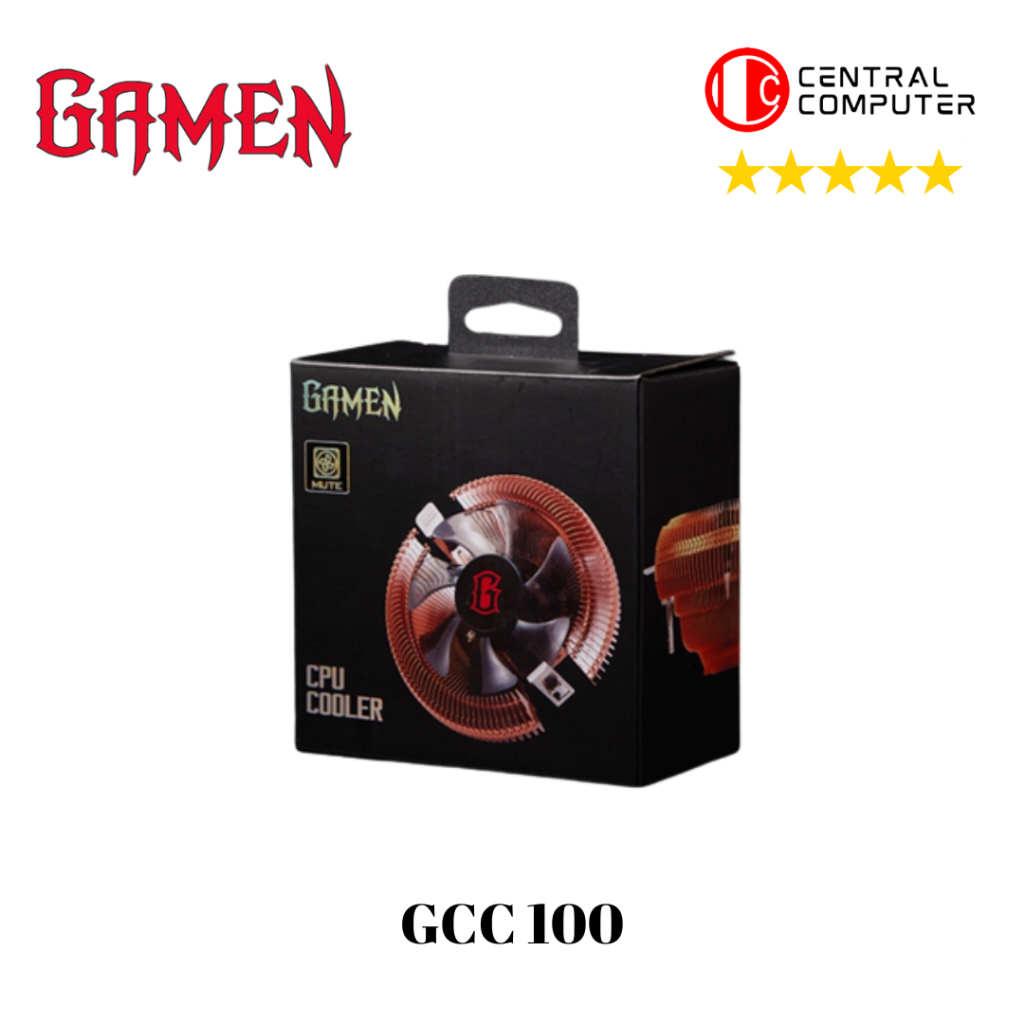 Jual GAMEN Gaming CPU Fan Cooler GCC100 / GCC200 Original | Shopee ...