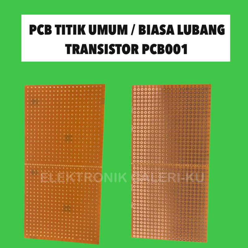 Jual PCB TITIK BESAR LUBANG TRANSISTOR PCB001 | Shopee Indonesia