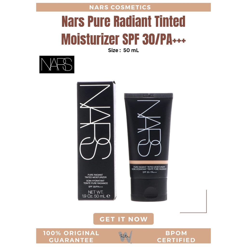 Jual NARS Pure Radiant Tinted Moisturizer Foundation SPF 30/PA+++ (CC ...