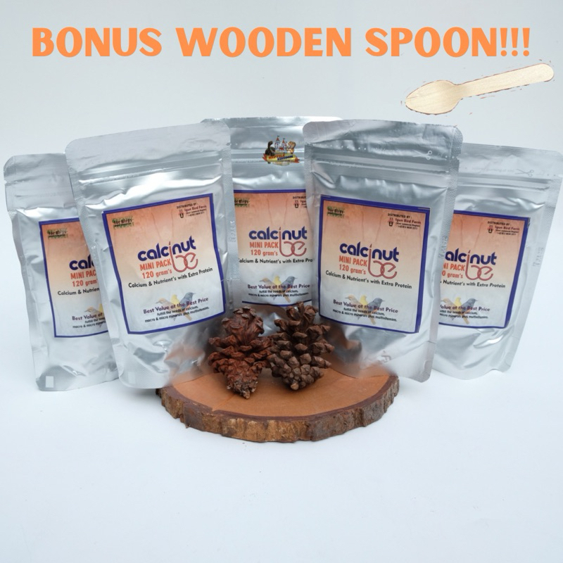 Jual Calcinut BE Mini Pack 120Gr / Kalsium Burung / Calcium ...