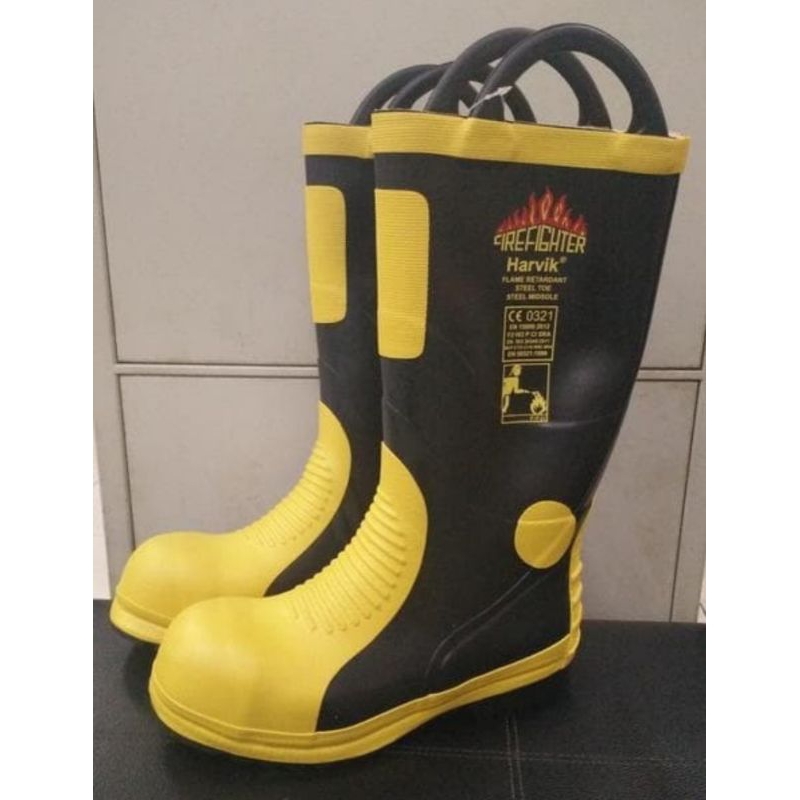 Jual JUAL SEPATU BOOT HARVIX FIREFIGHTER / SEPATU BOOT HARVIX PEMADAM ...