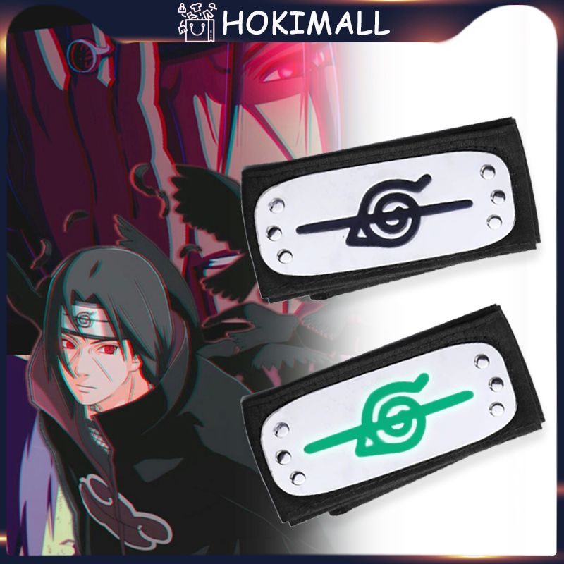 Jual Ikat Kepala Naruto/ Headband Cosplay Itachi/ Ikat Kepala Bercahaya ...