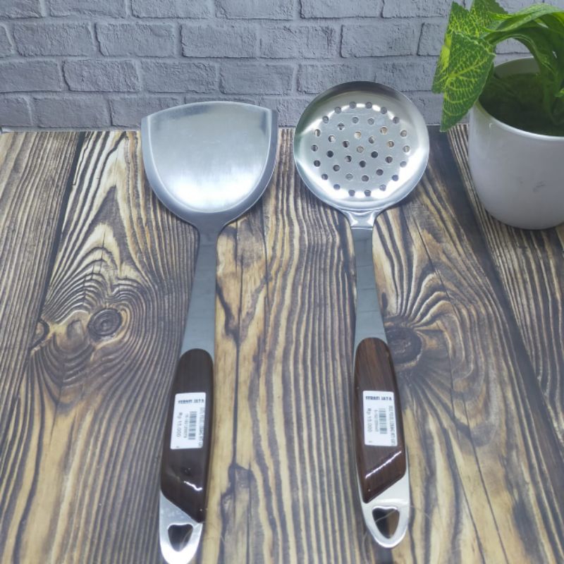 Jual IRUS LOBANG / SUTIL SS MOTIF KAYU / SUTIL LOBANG / SUTIL POLOS ...