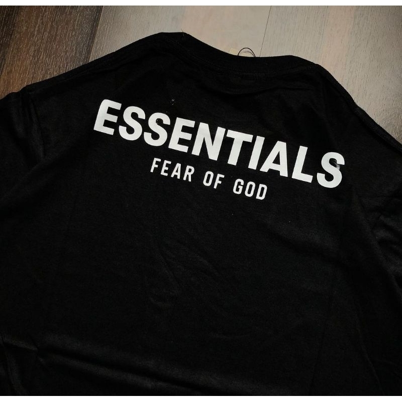 Jual Baju Kaos Essentials Original 1:1 FULLTAG - KARUNGJANTAN | Shopee ...