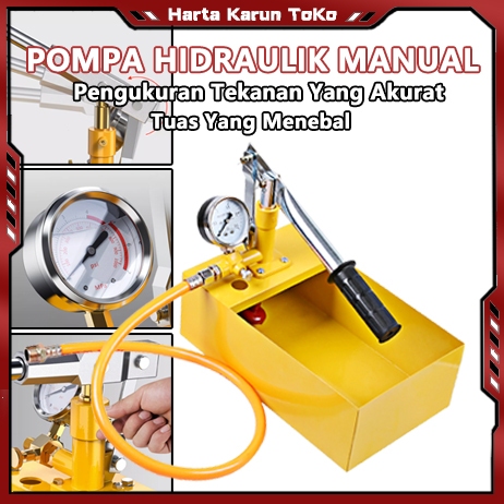 Jual Tes Tekanan Air Aluminium 2.5 Mpa 25kg Uji Pompa Hidrolik Manual ...
