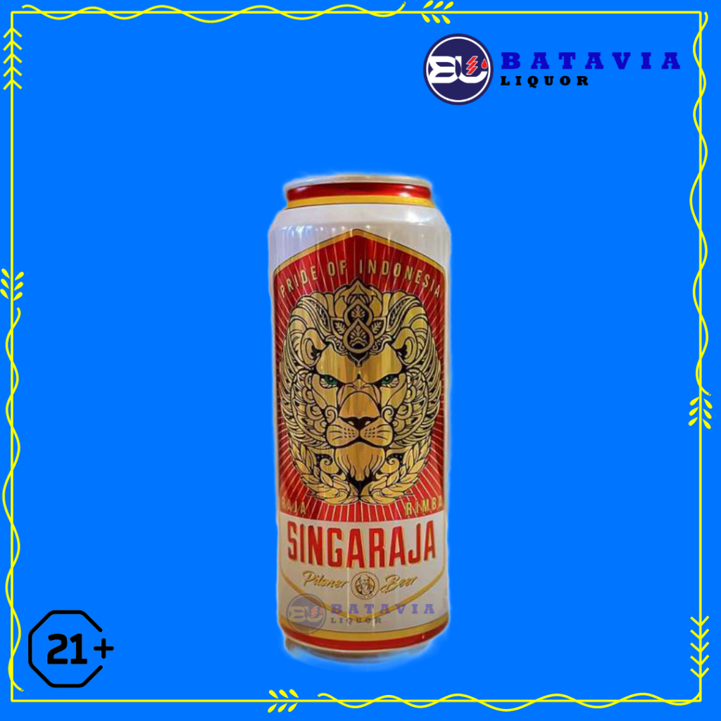 Jual Bir Singaraja Pilsener Can 500ml | Shopee Indonesia