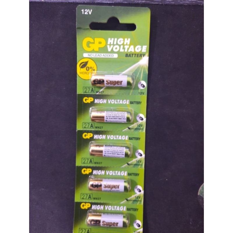 Jual BATERAI GP 27A / BATERAI GP 23A BATERAI REMOTE ALARM MOBIL (1PCS ...