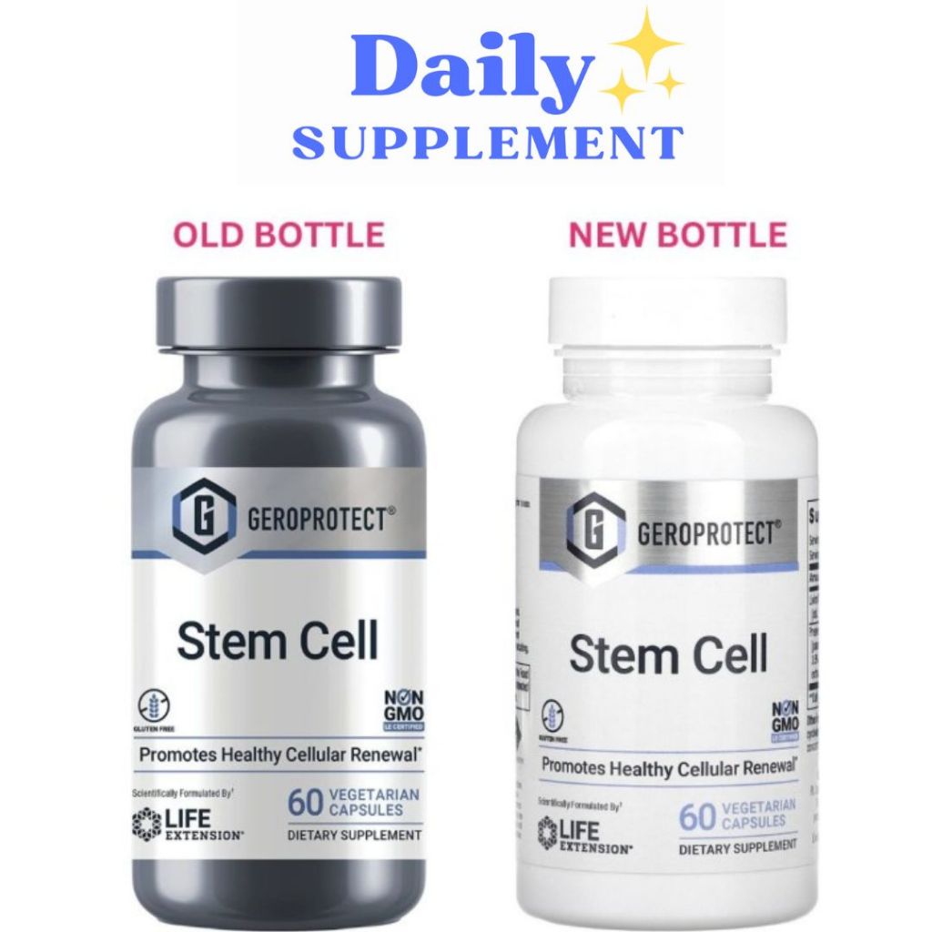 Jual Life Extention GEROPROTECT Stem Cell - 60 Vegetarian Capsules ...