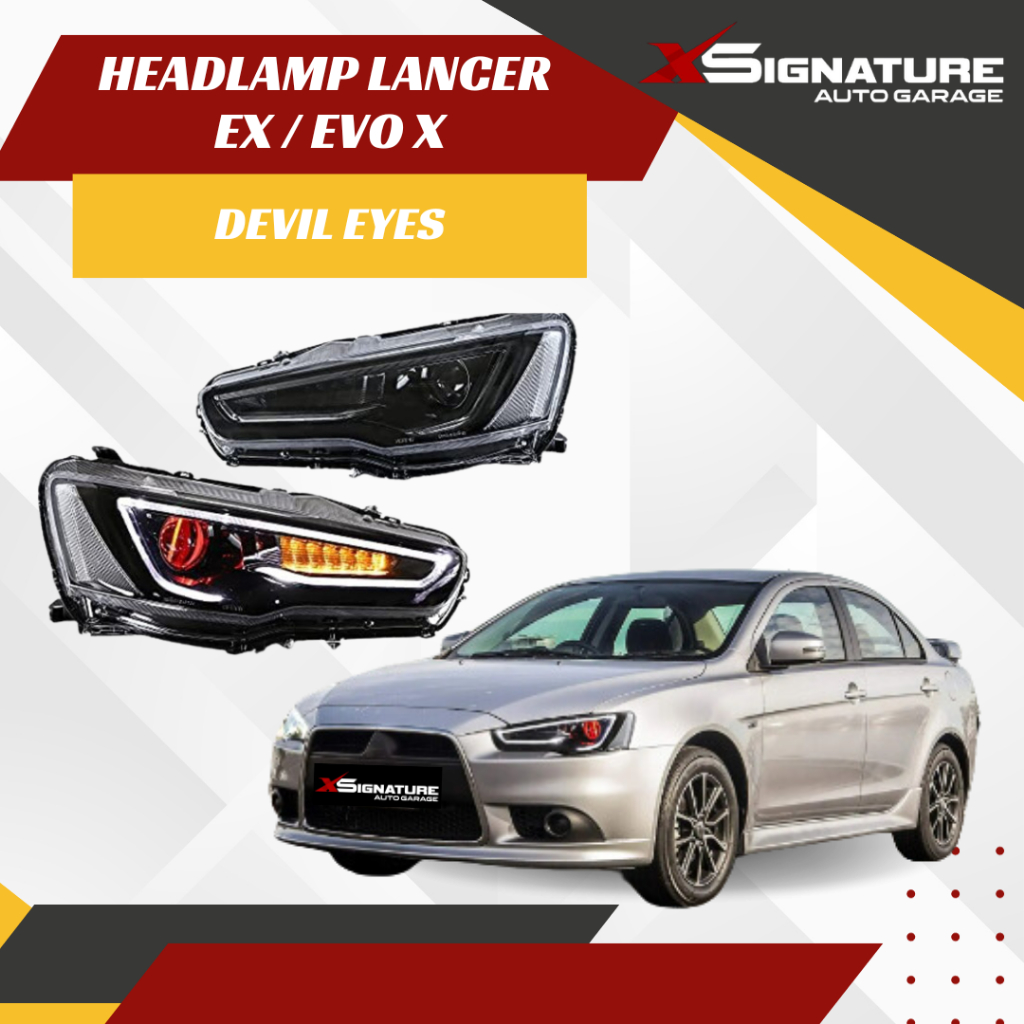 Jual HEADLAMP LANCER EVO X 2008 - 2018 | Shopee Indonesia