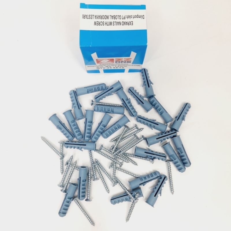 Jual Fiser / Viser + Baut Ukuran S12 S 12 Per Pack ( 25 Set ) ZZ ONE ...