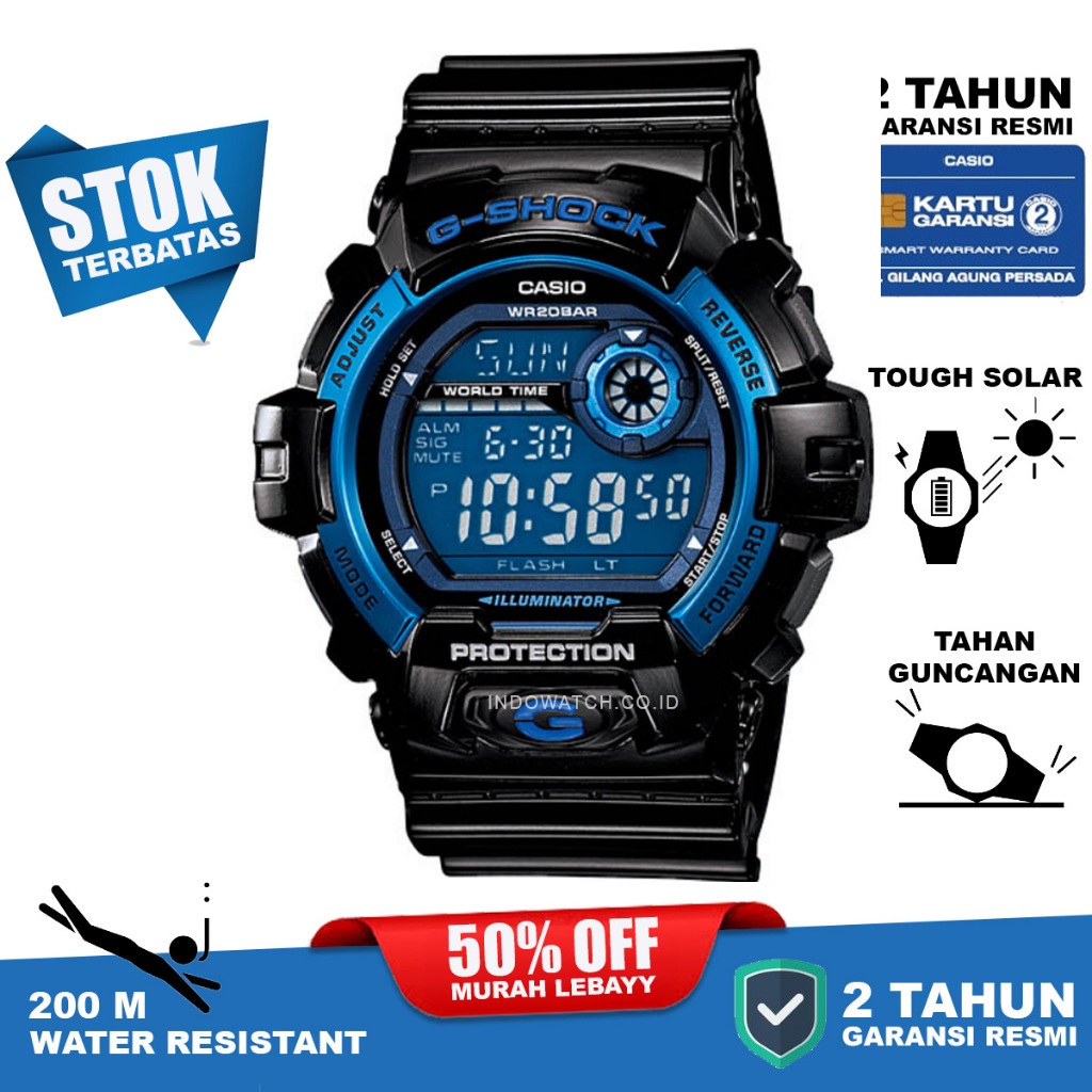 Jual Casio G-Shock G-8900A-1 g shock g8900 g 8900 original garansi ...