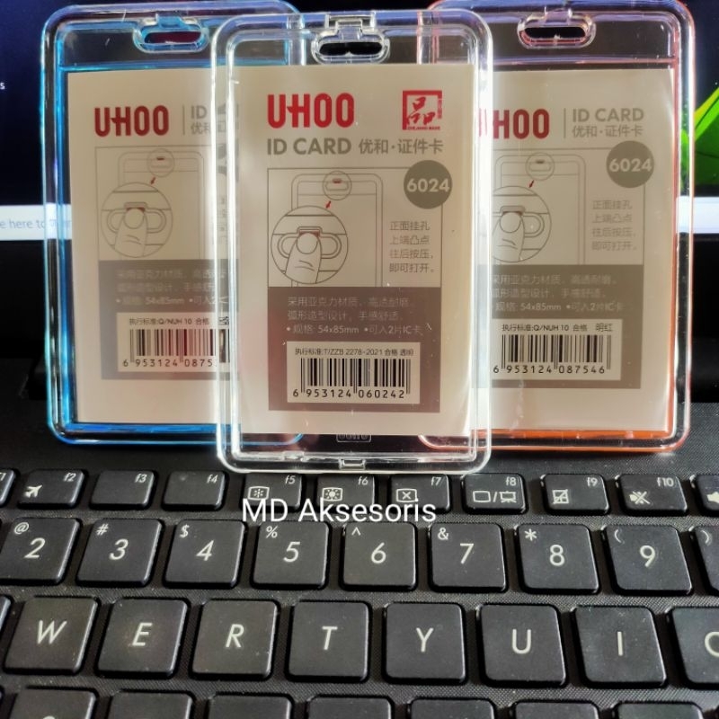 Jual Holder Id Card Transparan Tempat Id Card Akrilik Photocard Potrait Landscape | Shopee Indonesia