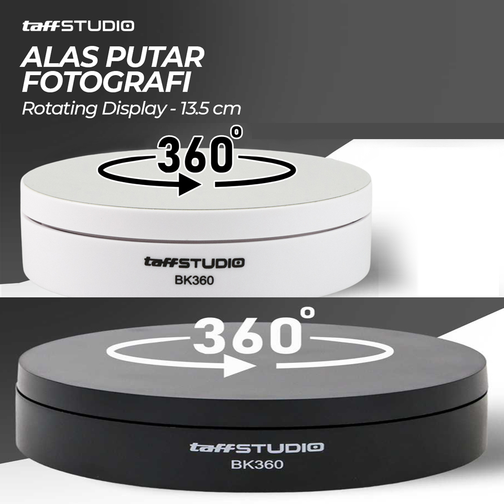 Jual TaffSTUDIO Stand Display Putar / Alas Putar Fotografi Rotating ...