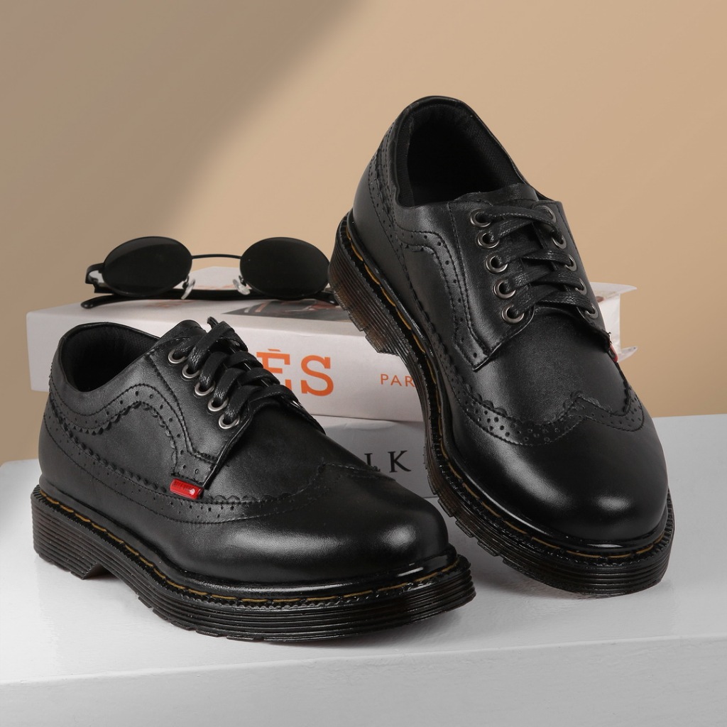 Jual Sepatu Tali Formal Pria Kulit Asli DEXTER - VALLEVERDE | Shopee ...