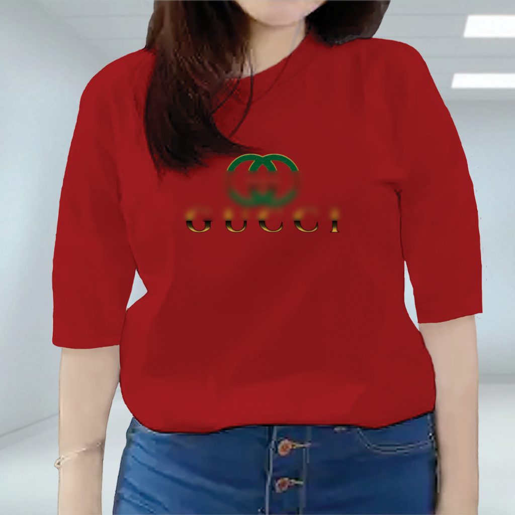 Jual PROMO Atasan Wanita Elegan Jumbo Size S/M/L/XL/XXL/XXXL Baju Kaos ...