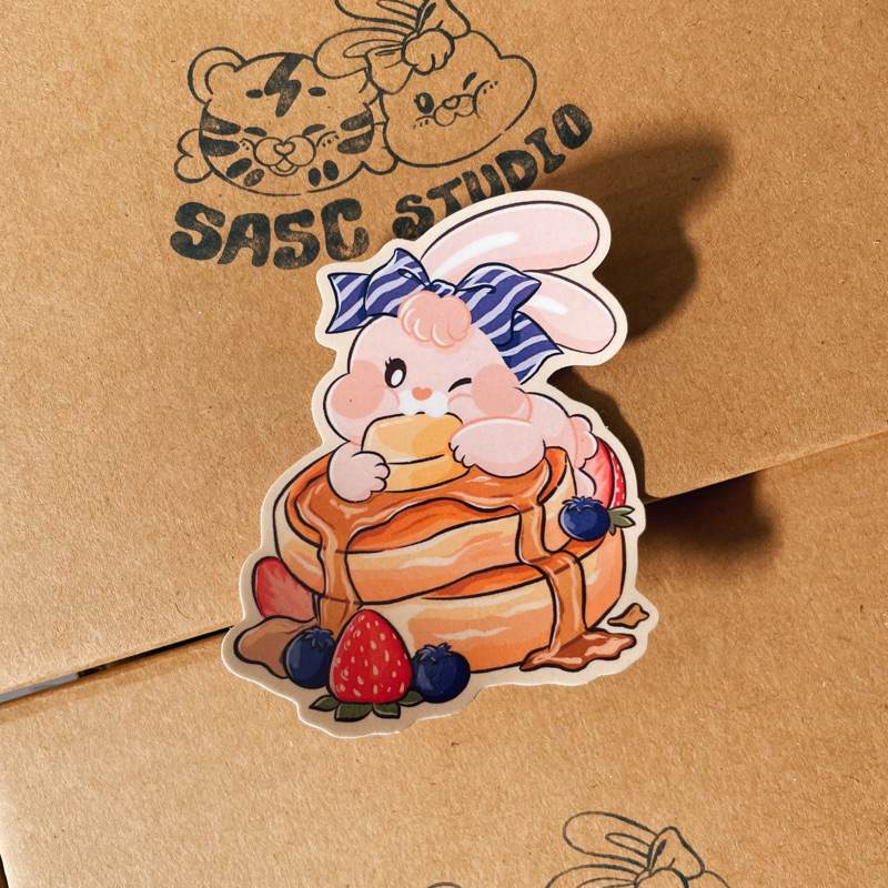Jual DIECUT sticker vol.1 | BUBU and TITTO | with totoro, sanrio, and ...