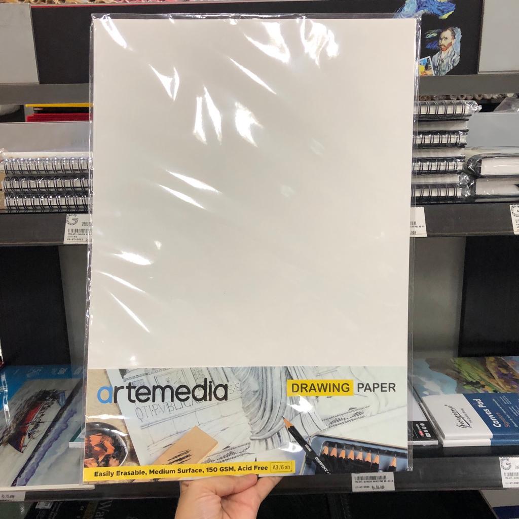 Jual Gramedia - Artemedia A3 Drawing Paper 150gsm 6SH 203201 ...