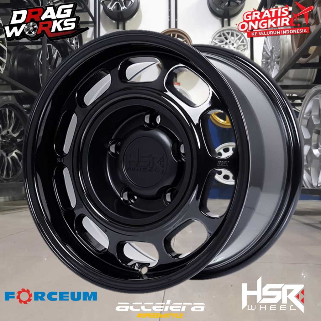Jual VELG ,MOBIL STANDAR RACING R15 HSR TYPE KALENG UNTUK ESCUDO JIMNY ...